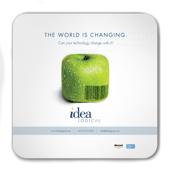 Mouse pad branding example - Mouse Pads